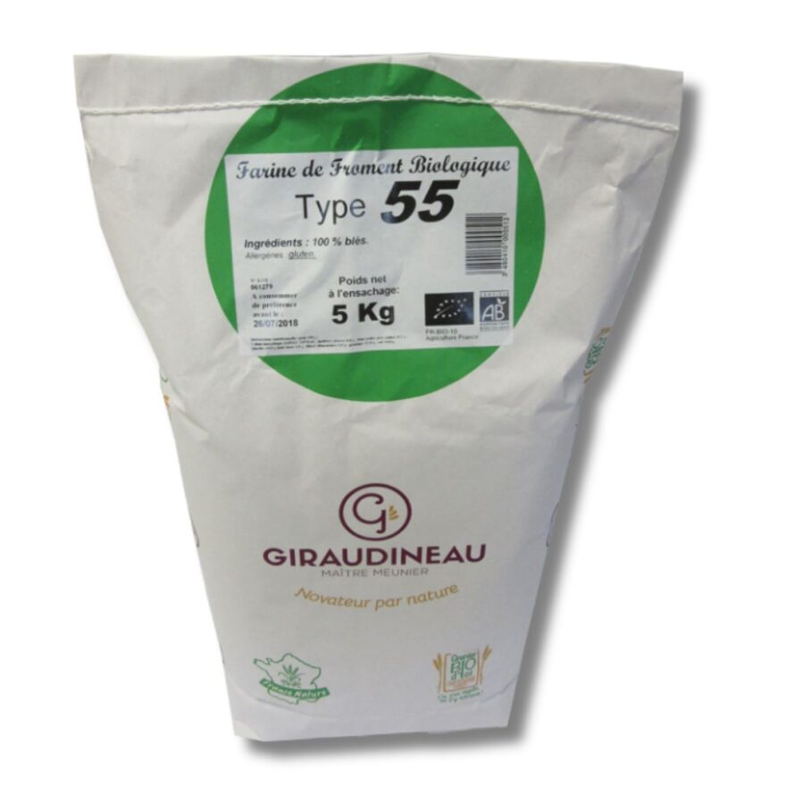 Farine Bio T55 5kg - Socali