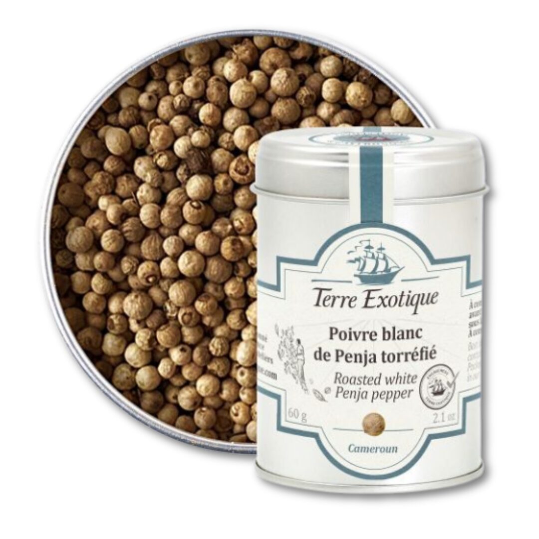 Poivre Blanc de Penja Torréfié IGP 60g - Socali